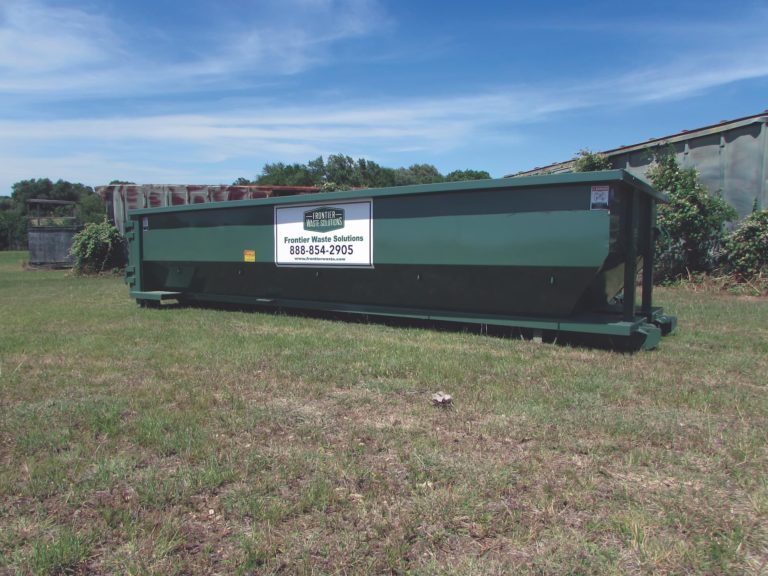 Dumpster Rental Houston, TX - Frontier Waste Solutions