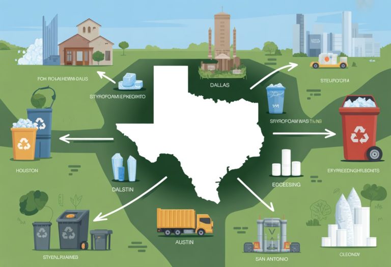 How to Dispose of Styrofoam in Texas | City-by-City Guide