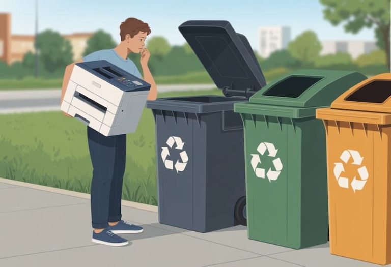 Can I Throw Printer in Trash? Proper Disposal Methods Explained
